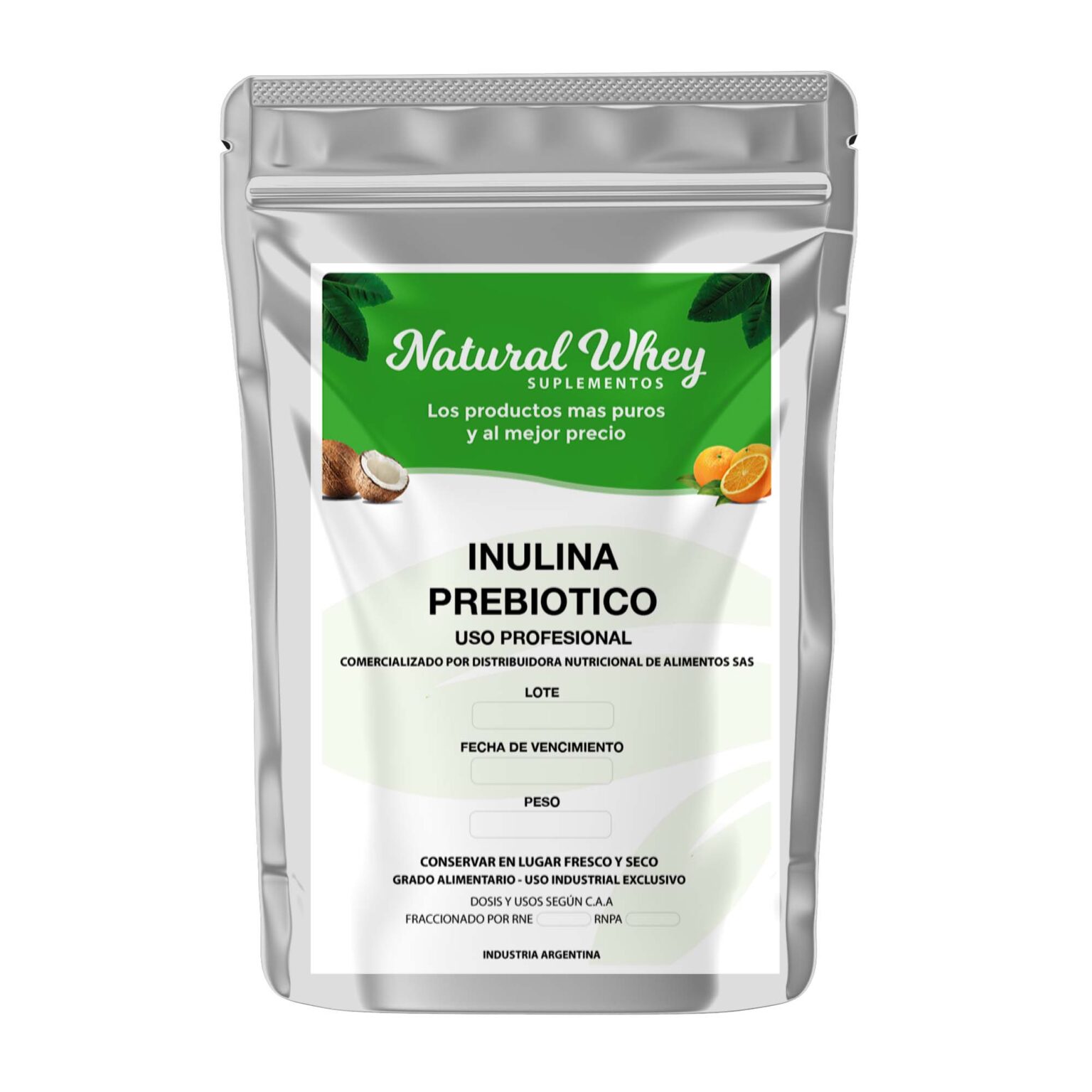 INULINA PREBIOTICO – Natural Whey Suplementos