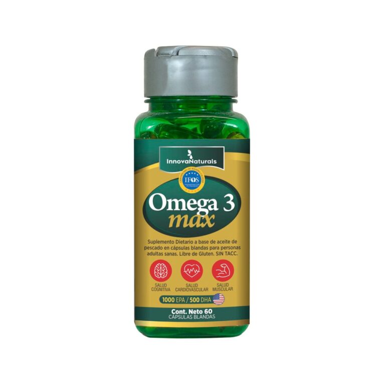 OMEGA 3 MAX – MAYOR CONCENTRACION DE EPA/DHA – INNOVA NATURALS ...