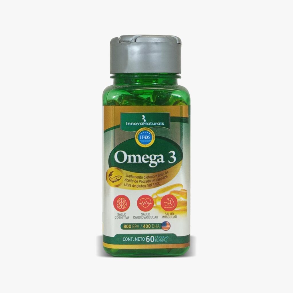 OMEGA 3 X 60 CÁPSULAS INNOVA NATURALS – Natural Whey Suplementos