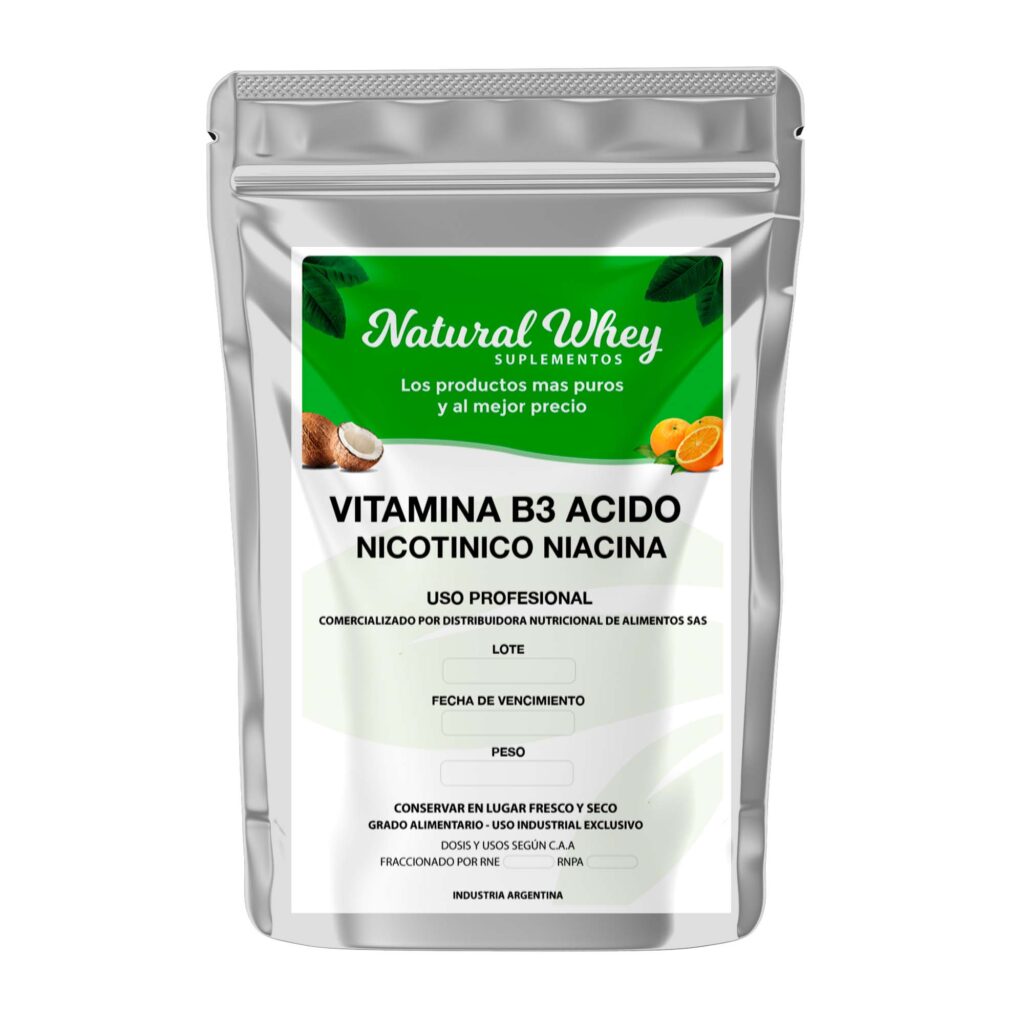 ACIDO NICOTINICO VITAMINA B3 – Natural Whey Suplementos